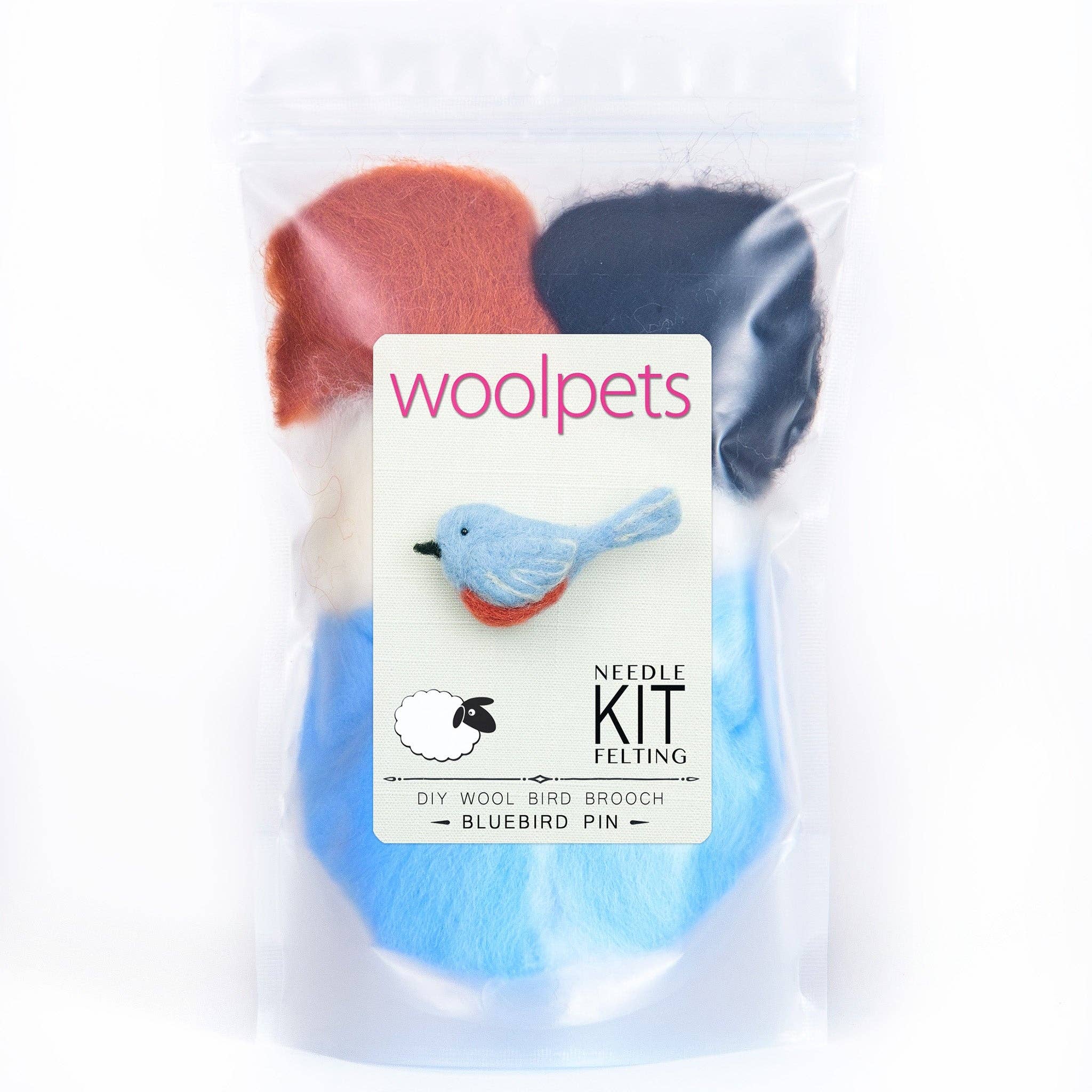 Bluebird Pin Felting Kit – The Net Loft