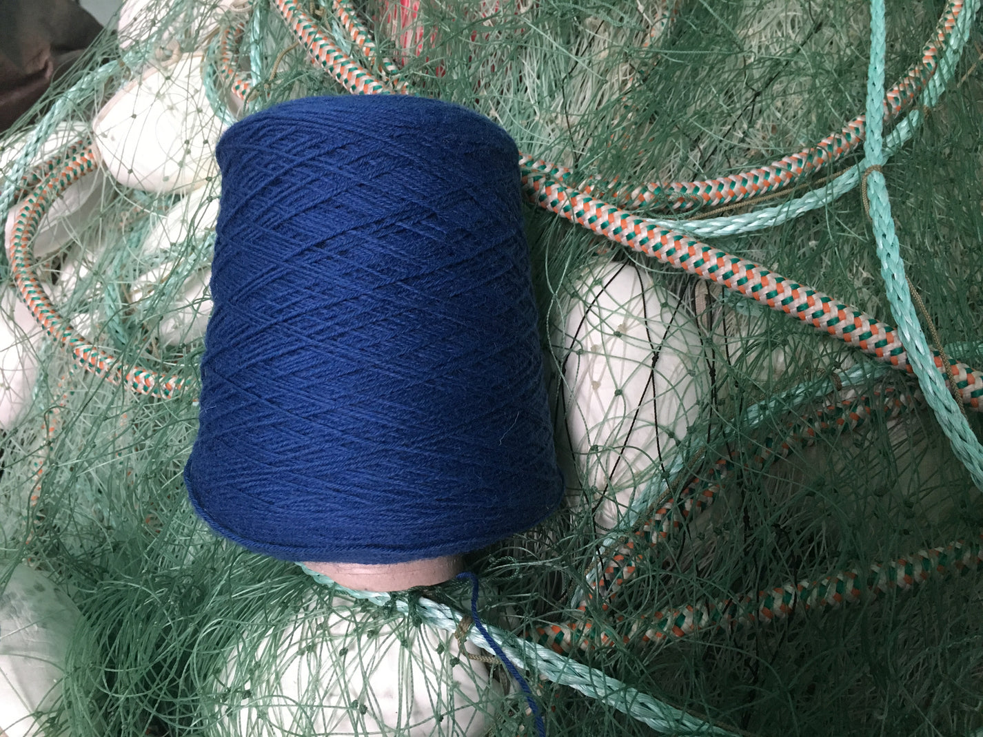 Frangipani 5-ply Guernsey Yarn HELFORD BLUE – The Net Loft Traditional ...